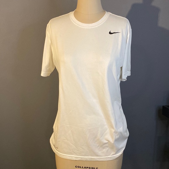 Nike | Shirts | Nike White Workout Tshirt | Poshmark